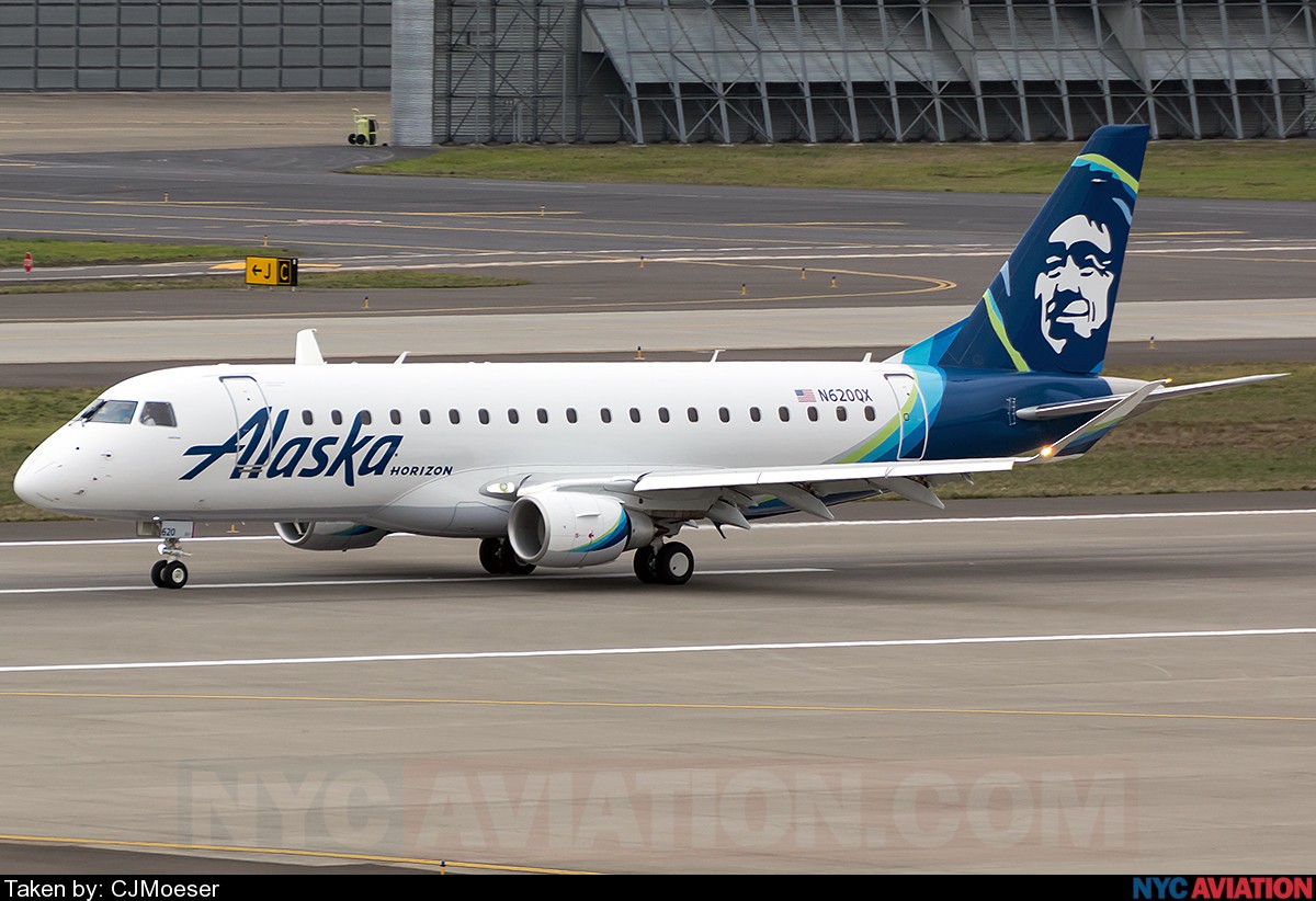 NYCAviation: Alaska Airlines/Horizon Air Embraer E170 / 75 [N620QX] at ...