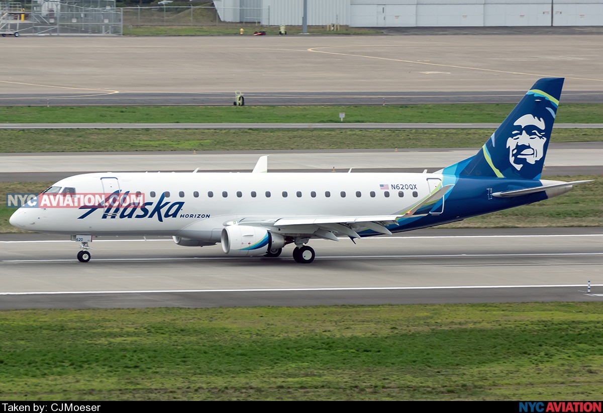 NYCAviation: Alaska Airlines/Horizon Air Embraer E170 / 75 [N620QX] at ...