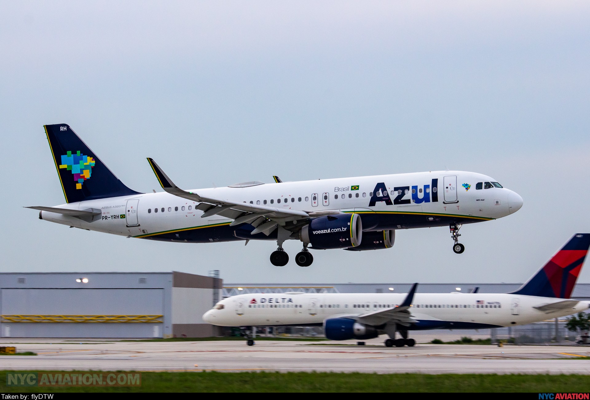 NYCAviation: Azul Brazilian Airlines Airbus A320neo [PR-YRH] at FLL/KFLL