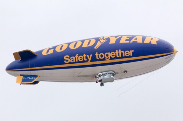 Goodyear Blimp Bursts Into Flames and Crashes, Killing Pilot ...